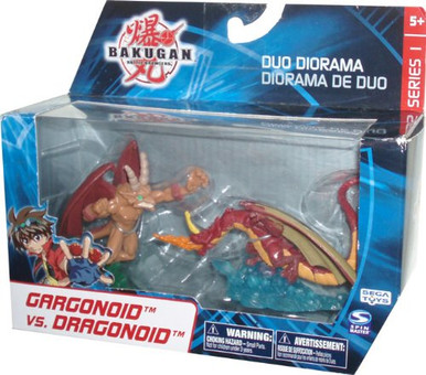 Bakugan Battle Brawlers Series 1 Duo Diorama 2 Pack Bakugan Brawl Mini ...