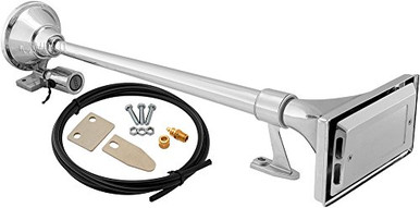 Vixen Horns Loud 145dB Single Chrome Plated Train Air Horn with Weather ...