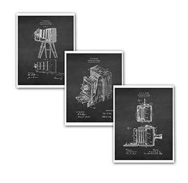 Gnosis Picture Archive Antique Folding Camera Patent Art Set of 3 ...