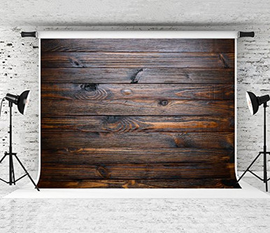 Kate 7x5ft Dark Wood Photo Backdrop for Photographers Horizontal Wooden ...