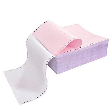 FirstZi 9-1/2 x 11 Inches NCR Continuous Feed Computer Paper 2-Ply ...