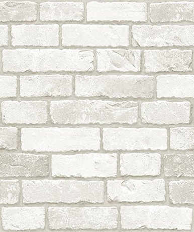 Vintage Brick Pattern Interior Film Self-Adhesive Peel-Stick Prepasted ...