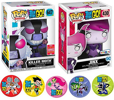 Funko Tru Character Jinx Teen Titans Figure Hero #430 Bundled with ...