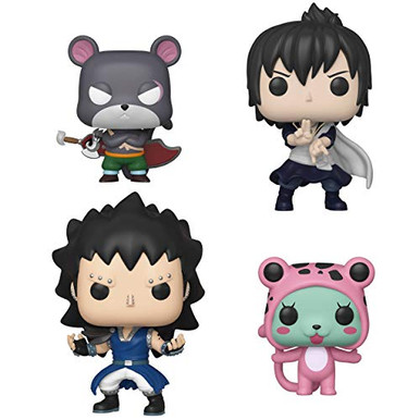 Funko Animation: Pop! Fairy Tail Series 3 Collectors Set - Panther Lily ...