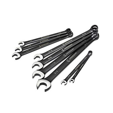 Crescent 9 Pc. X10 12 Point Long Pattern Combination SAE Wrench Set ...
