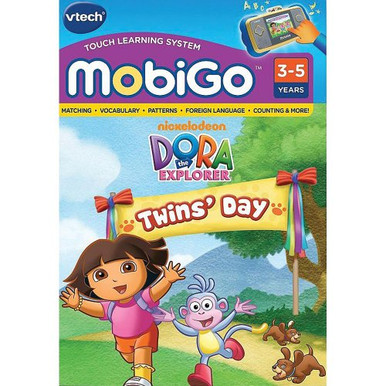 Vtech - MobiGo: Dora the Explorer Twins' Day - Warehousesoverstock