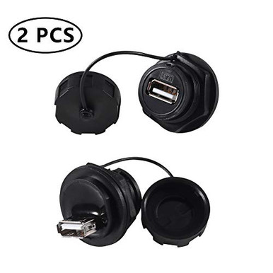 USB 2.0 IP67 Waterproof Connector, Industrial Standard Type A Female to ...