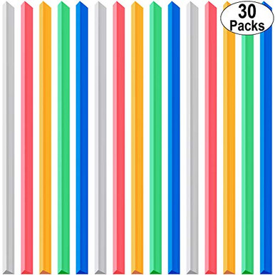 30 Pieces Binding Bars Slide Grip Binding Bars for Office School Report ...