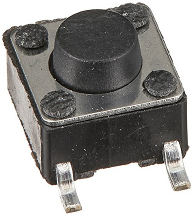 Uxcell SMD 4 Pins Momentary Push Button Tactile Switch, 6 x 6 x 5mm ...
