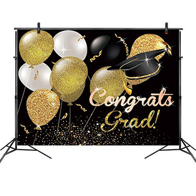 LB 9x6ft Graduation Backdrop Congrats Grad Class of 2020 Backdrops for ...