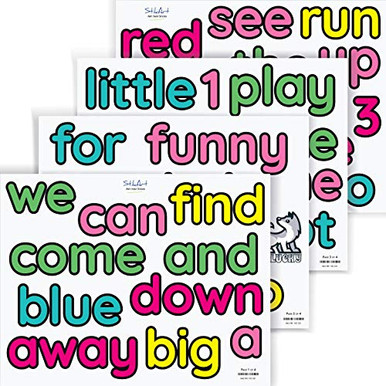 StikArt 40 Dolch Sight Words Wall Decals (Pre-K List) - Warehousesoverstock