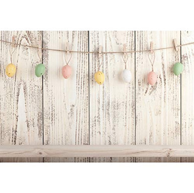 Laeacco 10x8ft Easter Theme Vinyl Photography Backdrop Hanging Easter ...