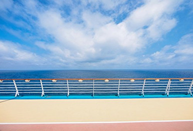 Laeacco Deck Seascape of Luxury Cruise Ship Backdrop 10x7ft Vinyl ...