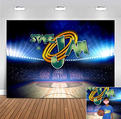 Space Jam Backdrop for Photography Studio Props Children Birthday Party ...