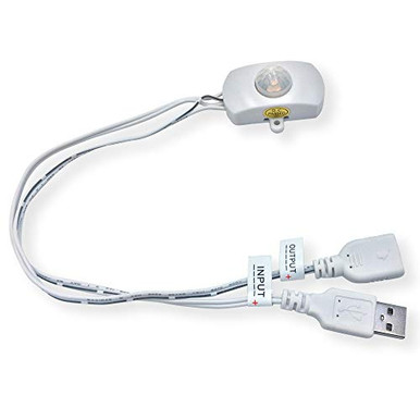 USB 5V DC12-24V 2A PIR Motion Activated Mini Body PIR Sensor Switch ...