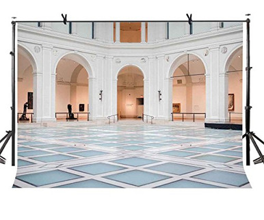 LYLYCTY 7x5ft Art Museum Backdrop Beautiful Art Palace Photography ...