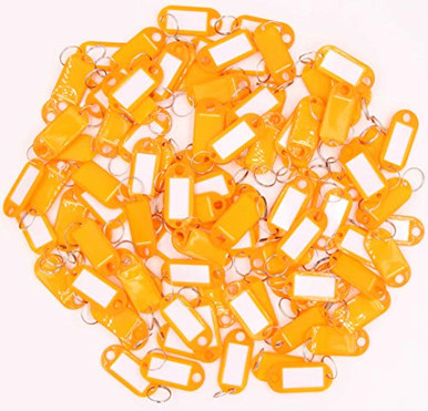 Hotel Key Labels Organizer - LeBeila 100 Plastic Key Tags With Label ...