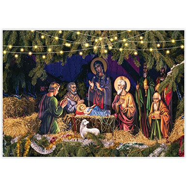 Allenjoy 7x5ft Birth of Jesus Backdrop Nativity Scene Photography ...