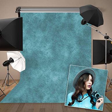 Negeek 5x7ft Blue Background Portrait Photography Abstract Texture ...