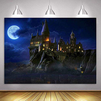 MME Magic Castle Witch Wizard Hogwarts Backdrop 10x7ft,Photography ...