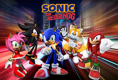 ERIC 7x5ft Cartoon Sonic The Hedgehog Party Supplies Photography ...