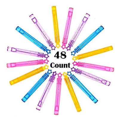 Bubble Wand Mini Star Shape Wand with Bubble Solution Party Favor ...
