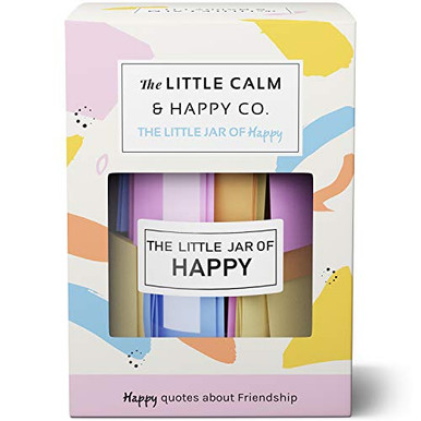 The Little Calm and Happy Company Happy Friendship Quotes Jar 30 Notes ...