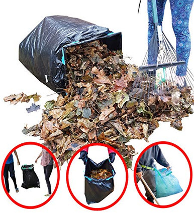 BagEZ Portable Garbage Bag Holder- Truly Multi Purpose Use As a Leaf ...