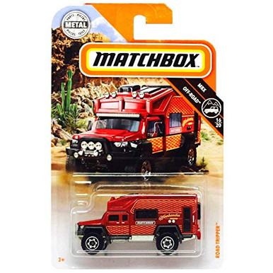 Matchbox 2019 MBX Off-Road Road Tripper Camper 70/100 Red ...