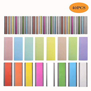 Guided Reading Highlight Strips with 3 Styles dyslexia Overlay Colorful ...