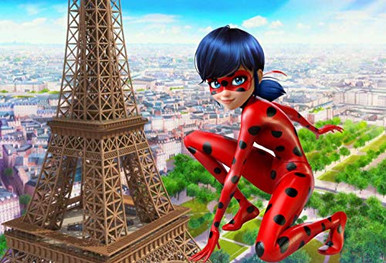 Eric 7x5ft Miraculous Ladybug Backdrop for Girl Birthday Party Supplies ...