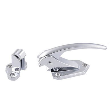 uxcell Adjustable Latch Spring Loaded Freezer Cooler Door Handle Grip ...