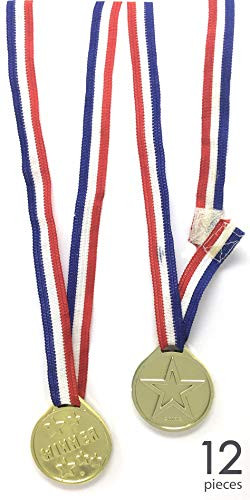 Gold Medals for Kids Necklaces Toy Medals Soccer Medals Award Medals ...
