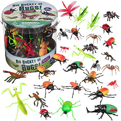Toy Bug Action Figure Set Giant Insects Educational Toy Playset Ants ...