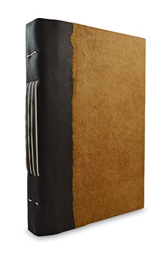 Nepali Collector Journal Leather Lokta Writing Notebook with Handmade ...