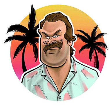 Stranger Things Jim Hopper Season 3 Decal for Cars Laptops and More Use ...