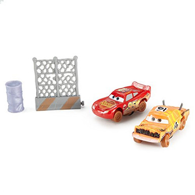 Disney Pixar Cars 3 Crazy 8 Crashers Pushover Lightning McQueen Vehicle ...
