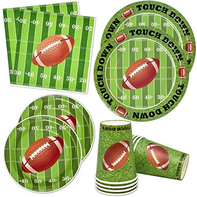 Football Super Bowl Party Supplies for Field Day Game Touchdown 24 ...