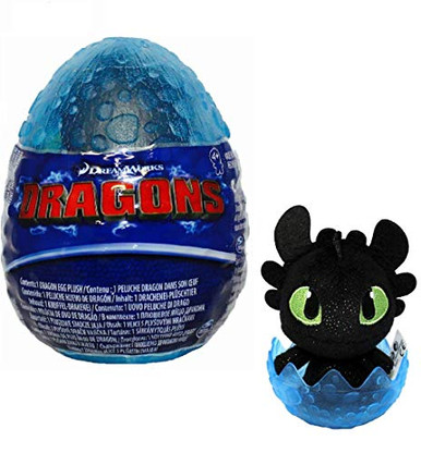 How to Train Your Dragon The Hidden World Toothless 3Inch Egg Plush ...