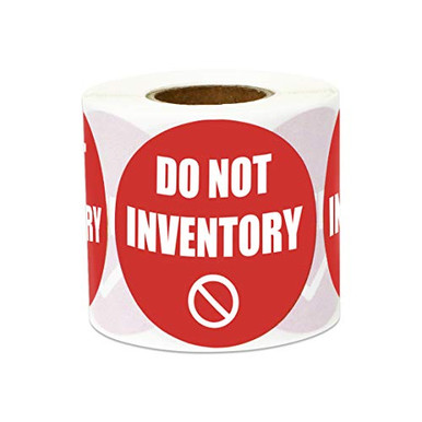 300 Labels Do Not Inventory Stickers for Quality Control Inventory ...