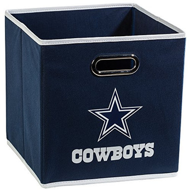 Franklin Sports Dallas Cowboys Collapsible Storage Bin NFL Folding Cube ...