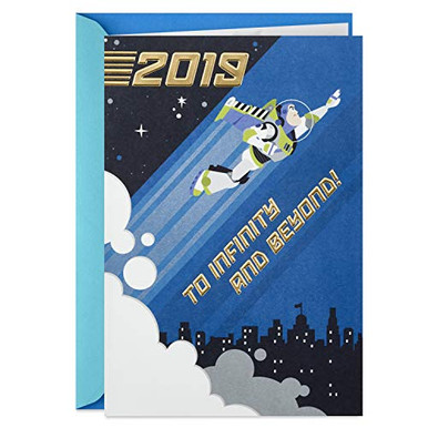 Hallmark Class of 2019 Toy Story Graduation Card Buzz Lightyear to ...
