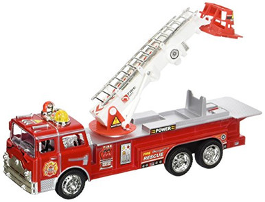 Velocity Toys VT MFD Fire Rescue Zero Team Battery Operated Bump Go Toy ...