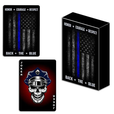 Police Professional Quality Playing Cards Custom Police Officer Gift ...