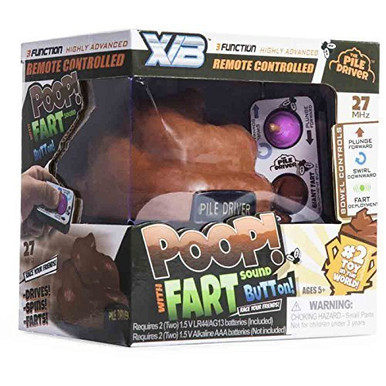 Pile Driver Remote Control Poop Car With Spinning and Farting Action ...