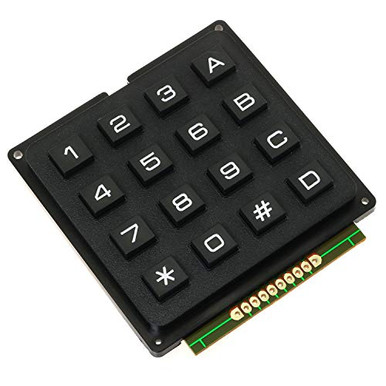 RLECS Matrix Array Switch Tactile Keypad Module MCU Board 16 Keys Button for Arduino 4x4 Keypad ...