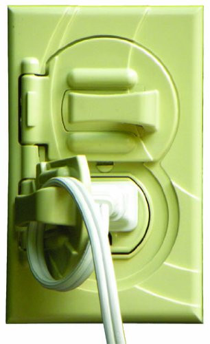 StayConnect IR300DV Duplex Hook Outlet Cover Ivory - Warehousesoverstock