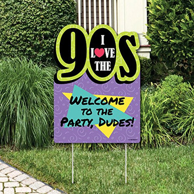Big Dot of Happiness 90s Throwback Party Decorations 1990s Party ...