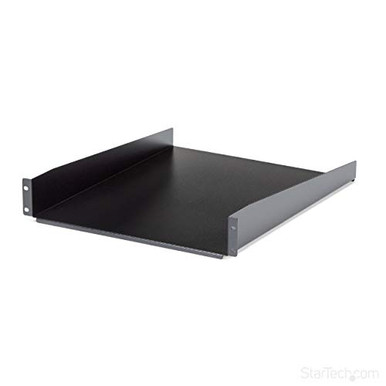 StarTech.com 2U Fixed Server Rack Mount Shelf 22 Deep Steel Universal ...