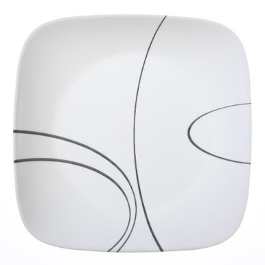 Corelle Square Simple Lines 101/2Inch Plate Set 6Piece ...